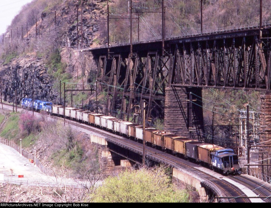 Ballast train westbound
